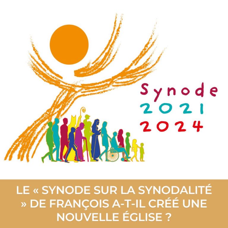 Le « Synode sur la synodalité » de François a-t-il créé une nouvelle ...