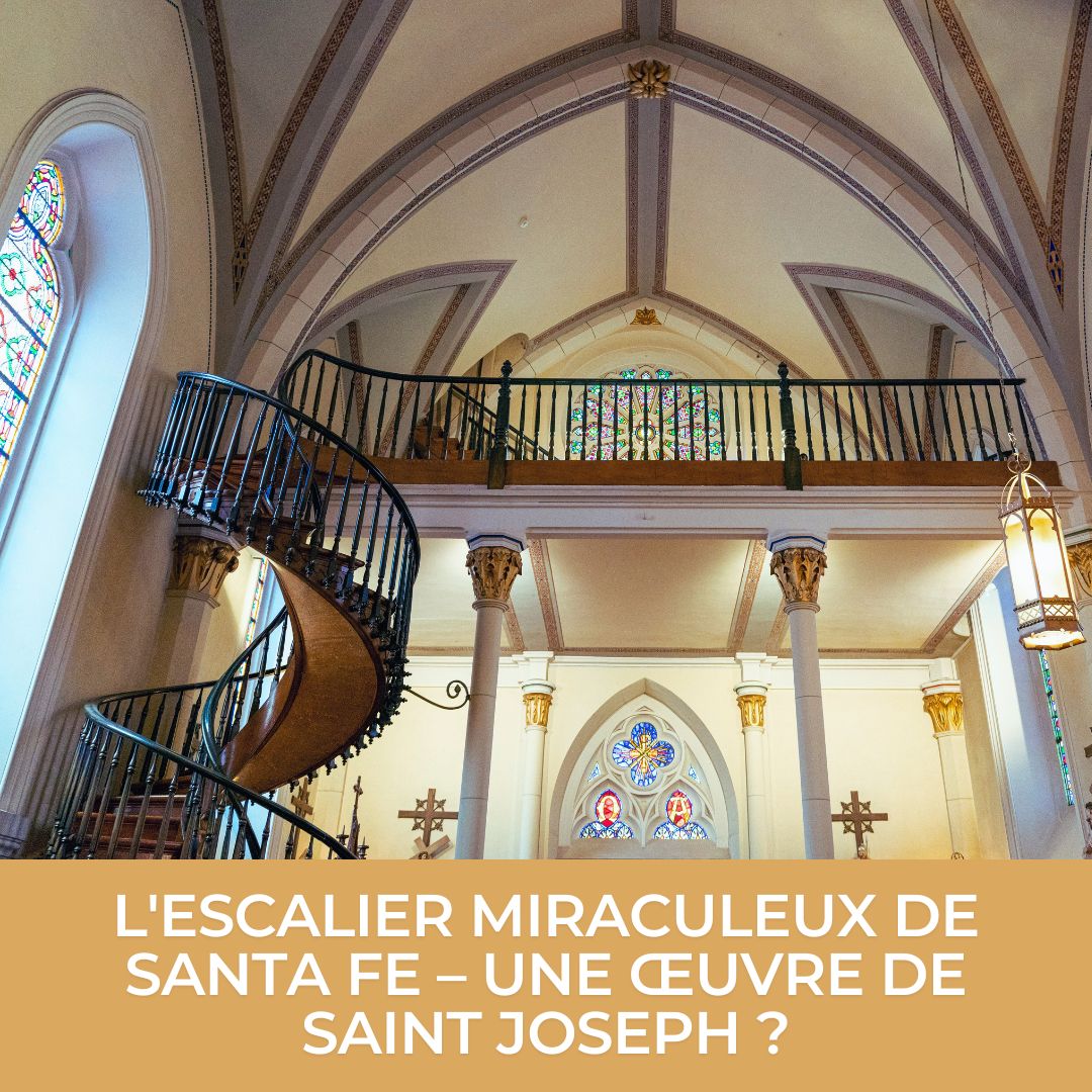L'escalier miraculeux de Santa Fe – Une œuvre de Saint Joseph ? - Padre Pio
