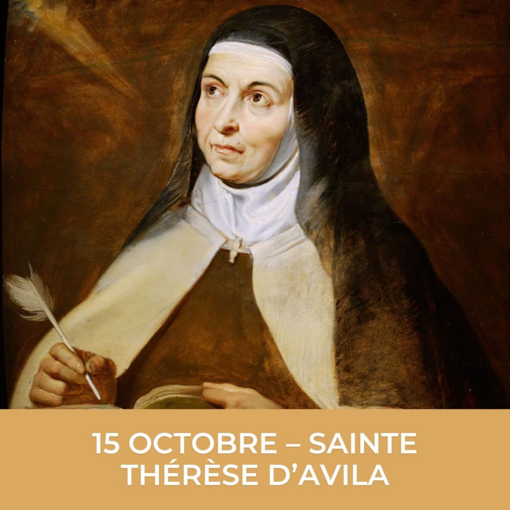 15 octobre – Sainte Thérèse d’Avila - Padre Pio
